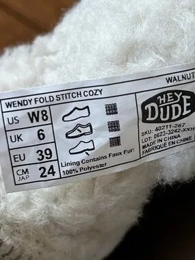 Hey Dude | Shoes | Hey Dude Wendy Fold Stitch Cozy Casual Moccasin ...